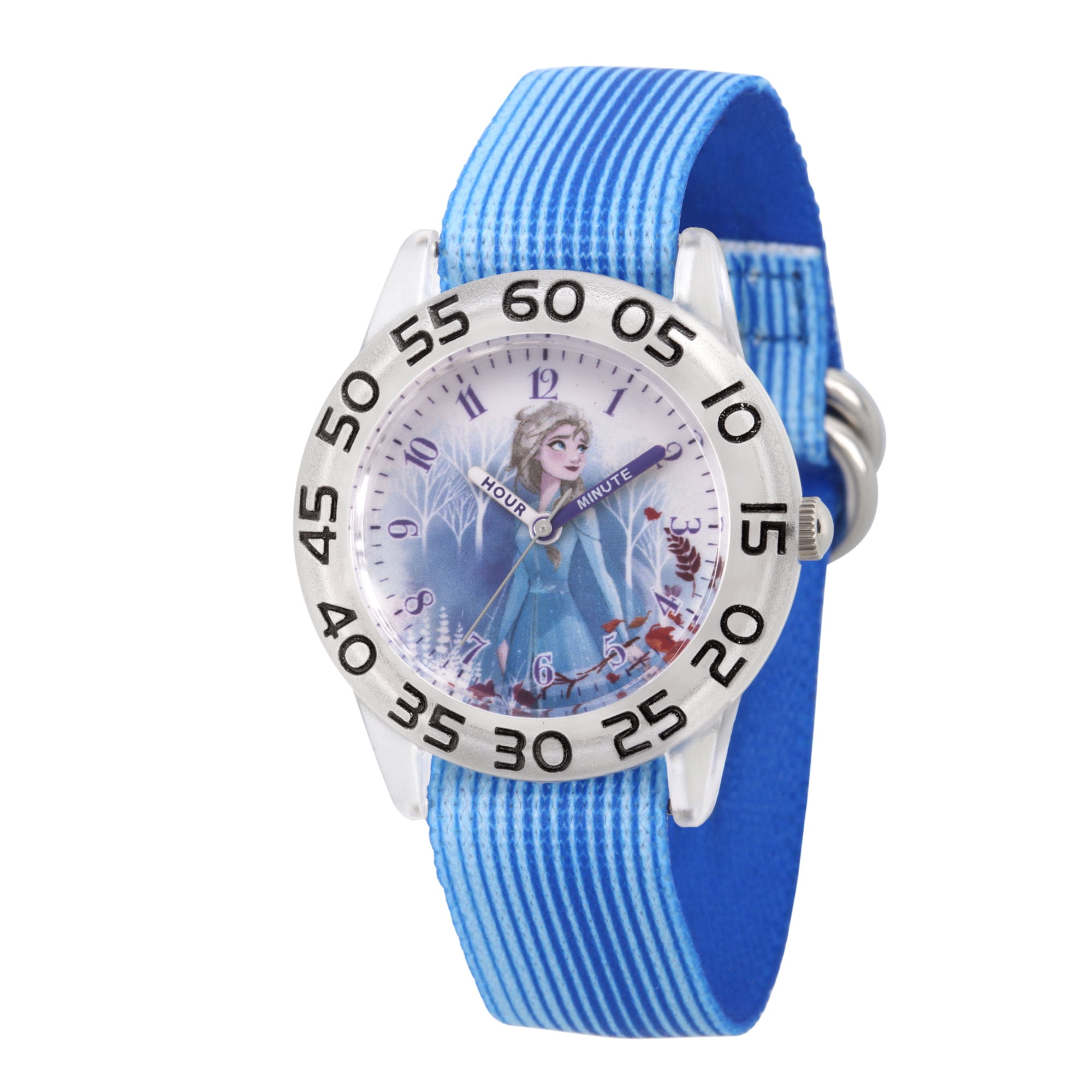 Disney Frozen 2 Elsa Girls' Clear Plastic Watch, 1-Pack - Walmart.com