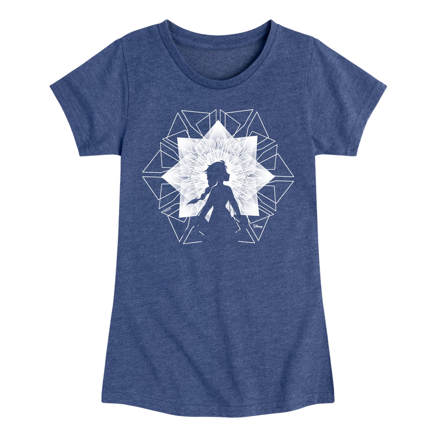 Disney Frozen 2 - Elsa Snowflake - Toddler & Youth Girls Short Sleeve ...