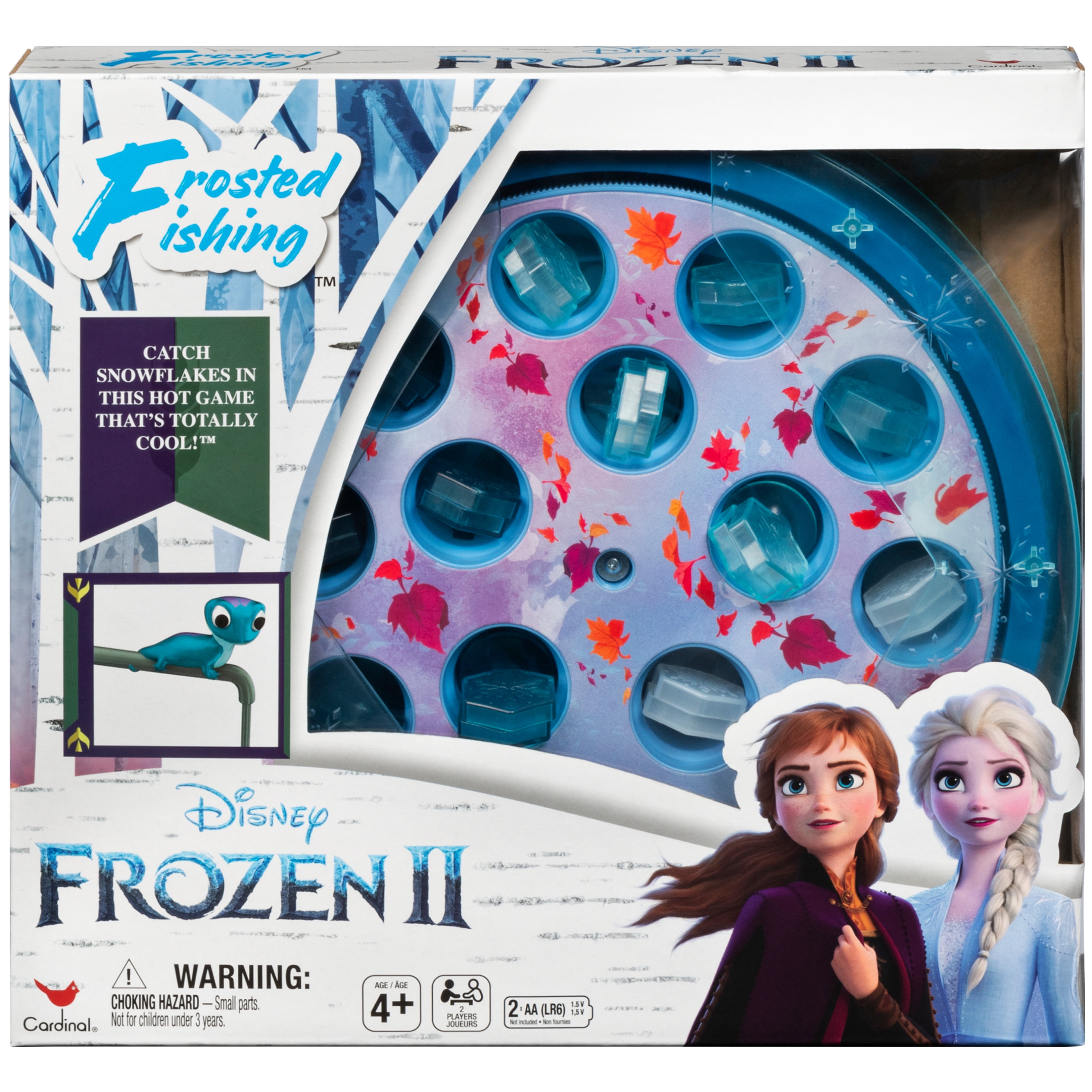 Disney Frozen 2 Frosted Fishing Board Game for Kids, Families and Match ...