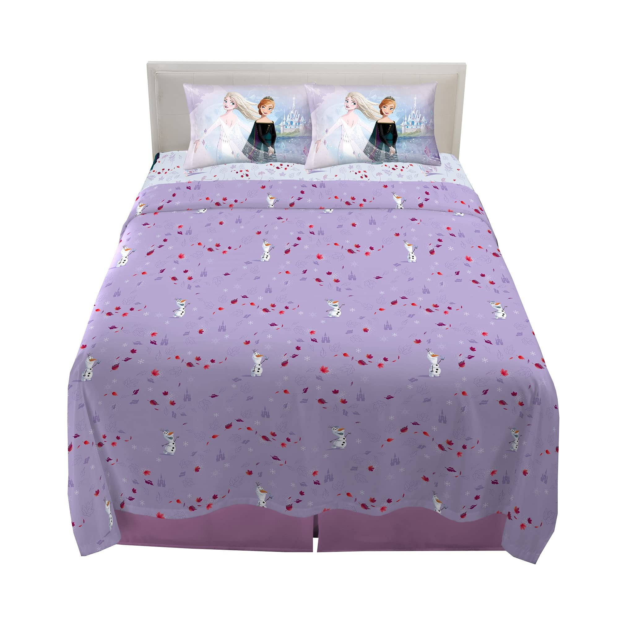Disney Frozen 2 Full Size Sheet Set - Walmart.com