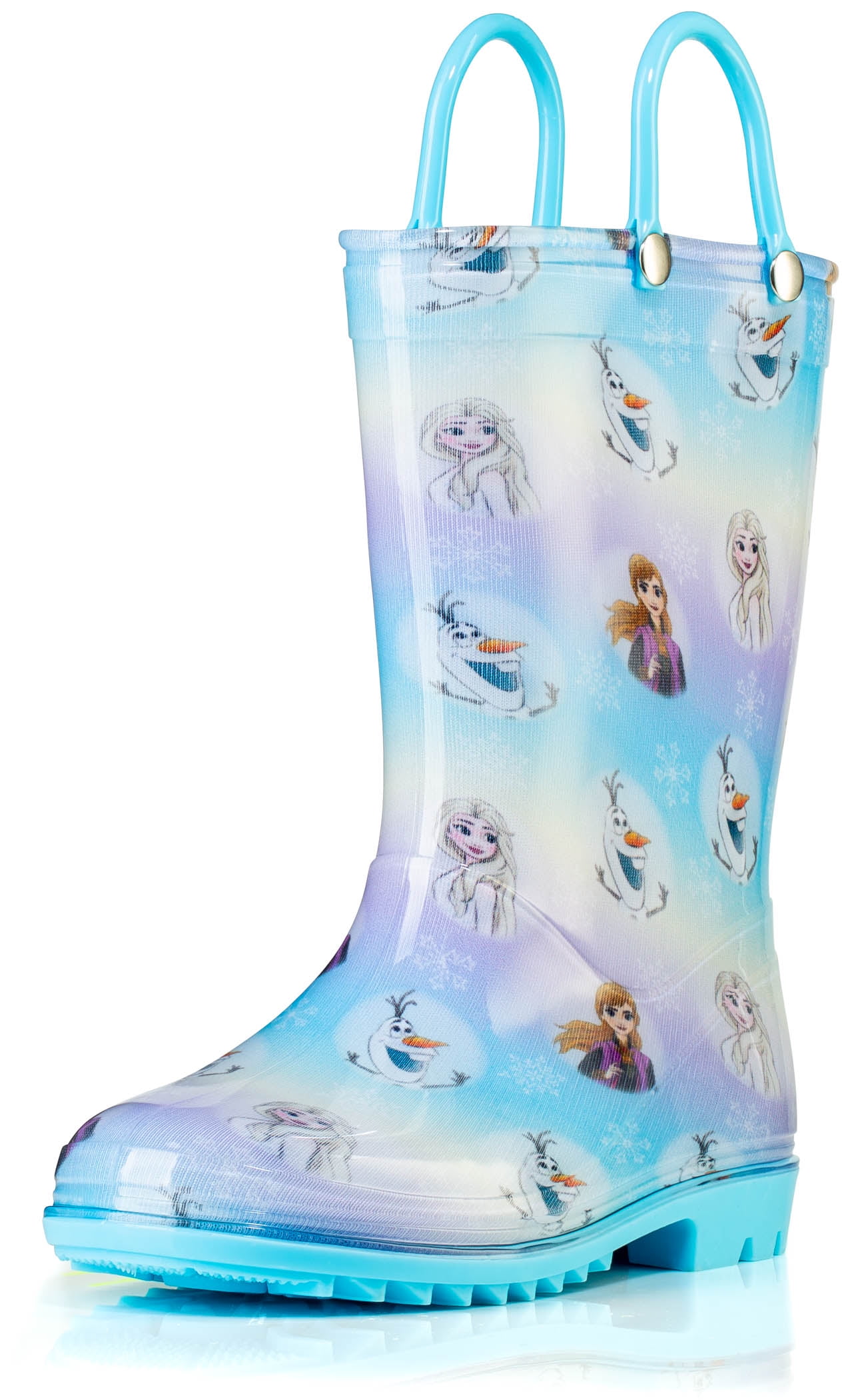 Disney Frozen 2 Girls Anna, Elsa and Olaf Pink PVC Waterproof Licensed ...