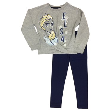 Disney Frozen 2 Girl's 2-Piece Brave Jogger Pant Set - Walmart.com