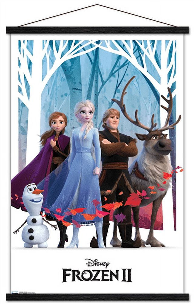 Disney Frozen 2 - Group Wall Poster with Magnetic Frame, 22.375" x 34 ...