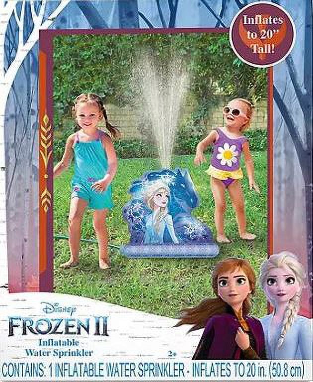 Disney Frozen 2 Inflatable Water Sprinkler, 2ft, Blue - Walmart.com