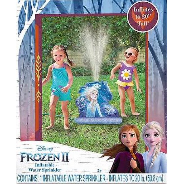 Disney Frozen 2 Inflatable Water Sprinkler, 2ft, Blue - Walmart.com