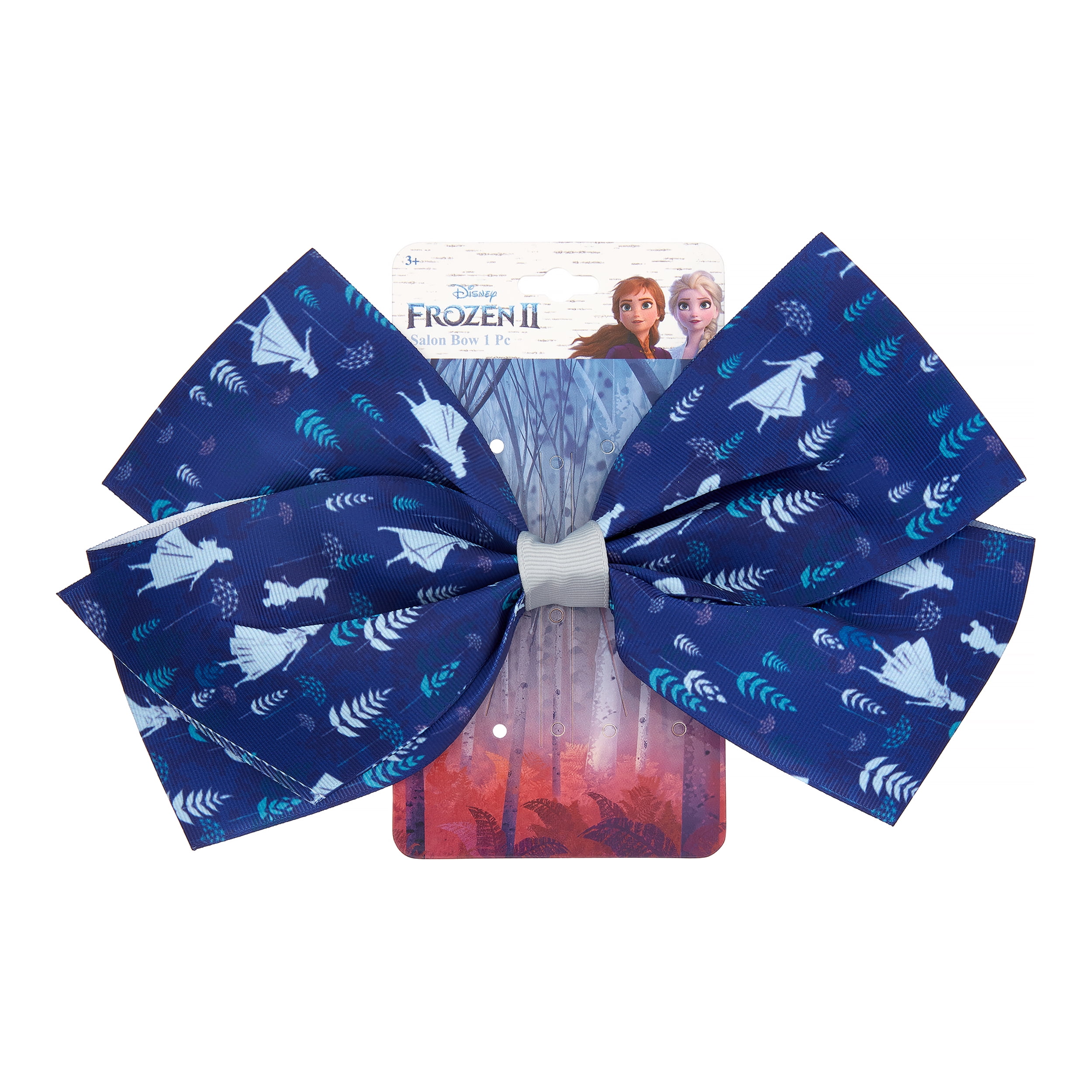 Disney Frozen 2 Large Hair Bow, Blue Olaf & Anna Print - Walmart.com