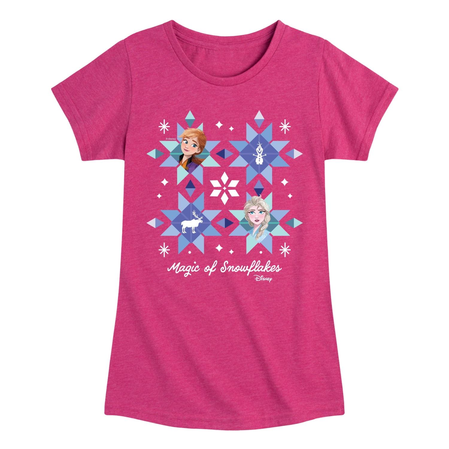 Disney Frozen 2 - Magic Of Snowflake - Toddler & Youth Girls Short ...