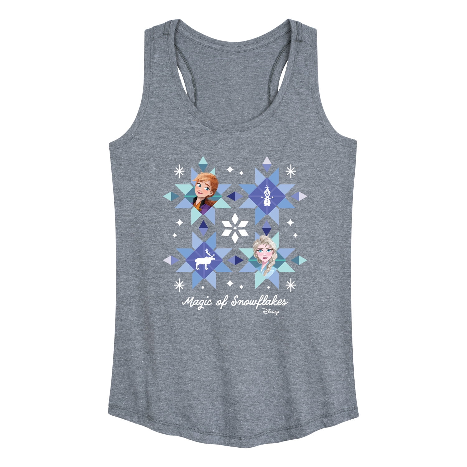 Disney Frozen 2 - Magic Of Snowflake - Women's Racerback Tank Top ...