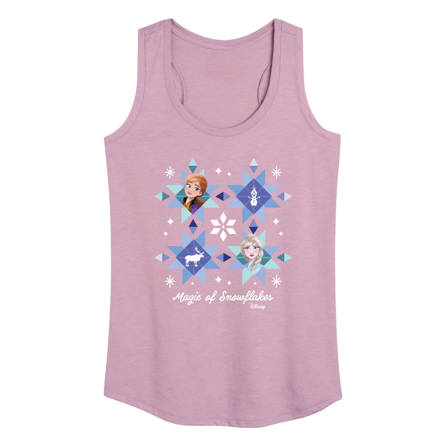 Disney Frozen 2 - Magic Of Snowflake - Women's Racerback Tank Top ...