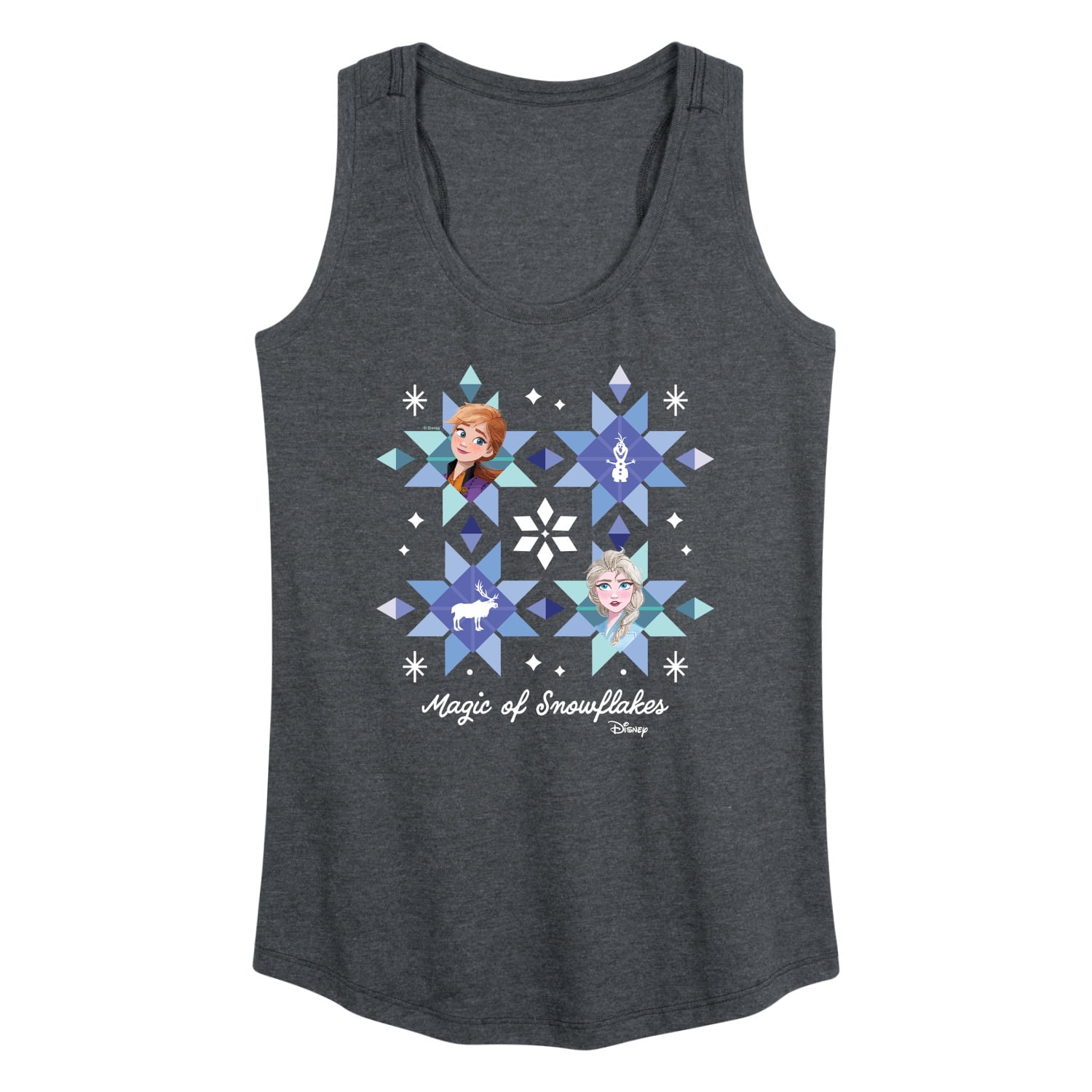 Disney Frozen 2 - Magic Of Snowflake - Women's Racerback Tank Top ...
