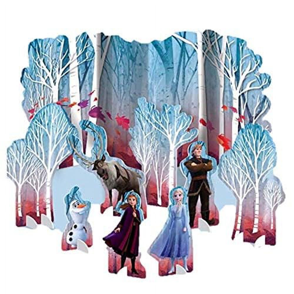 Disney Frozen 2 Multicolor Table Decoration Kit - Pack Of 1 - Vibrant ...