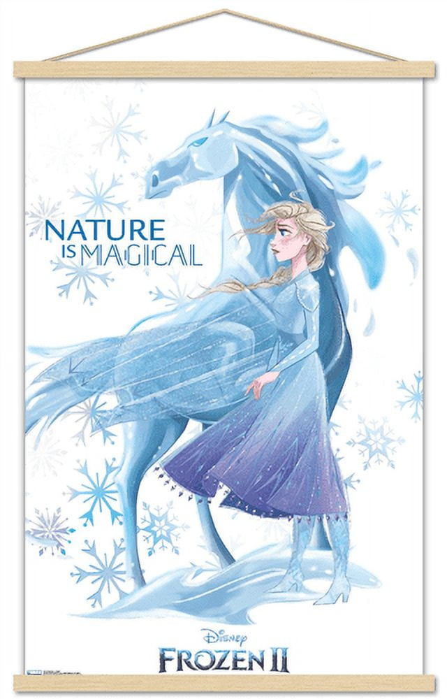 Disney Frozen 2 - Nokk Wall Poster with Magnetic Frame, 22.375" x 34 ...