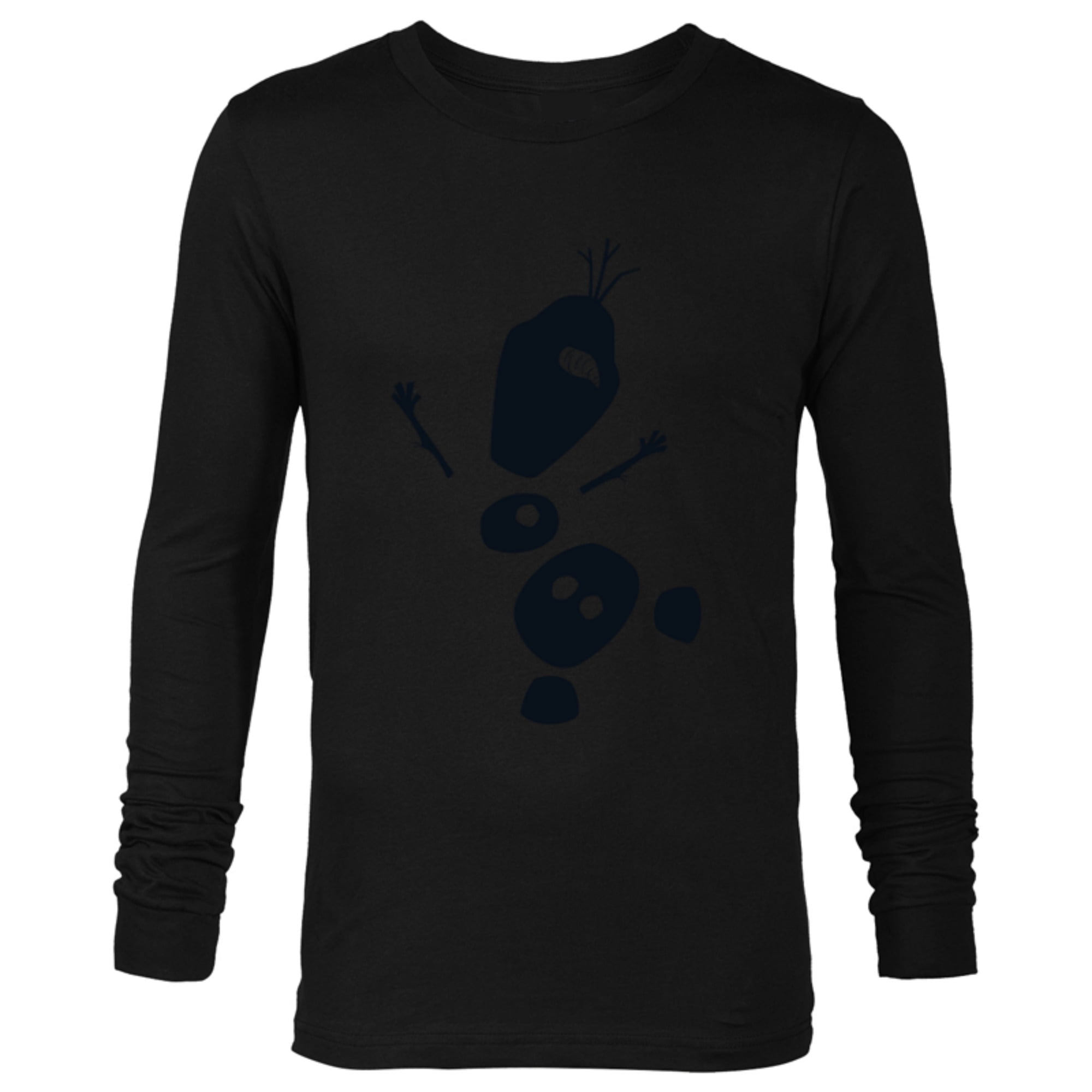 Disney Frozen 2 Olaf Falling Silhouette - Long Sleeve T-Shirt for Men ...