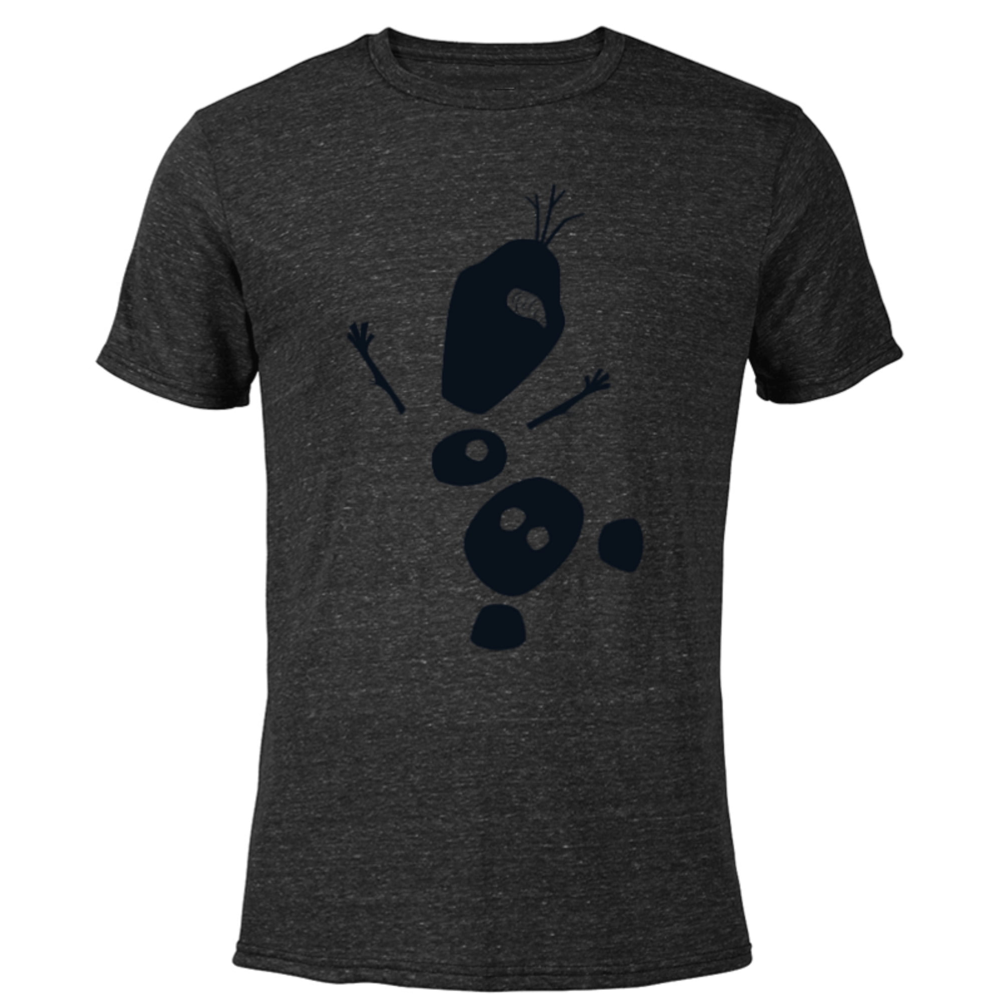 Disney Frozen 2 Olaf Falling Silhouette - Short Sleeve Blended T-Shirt ...