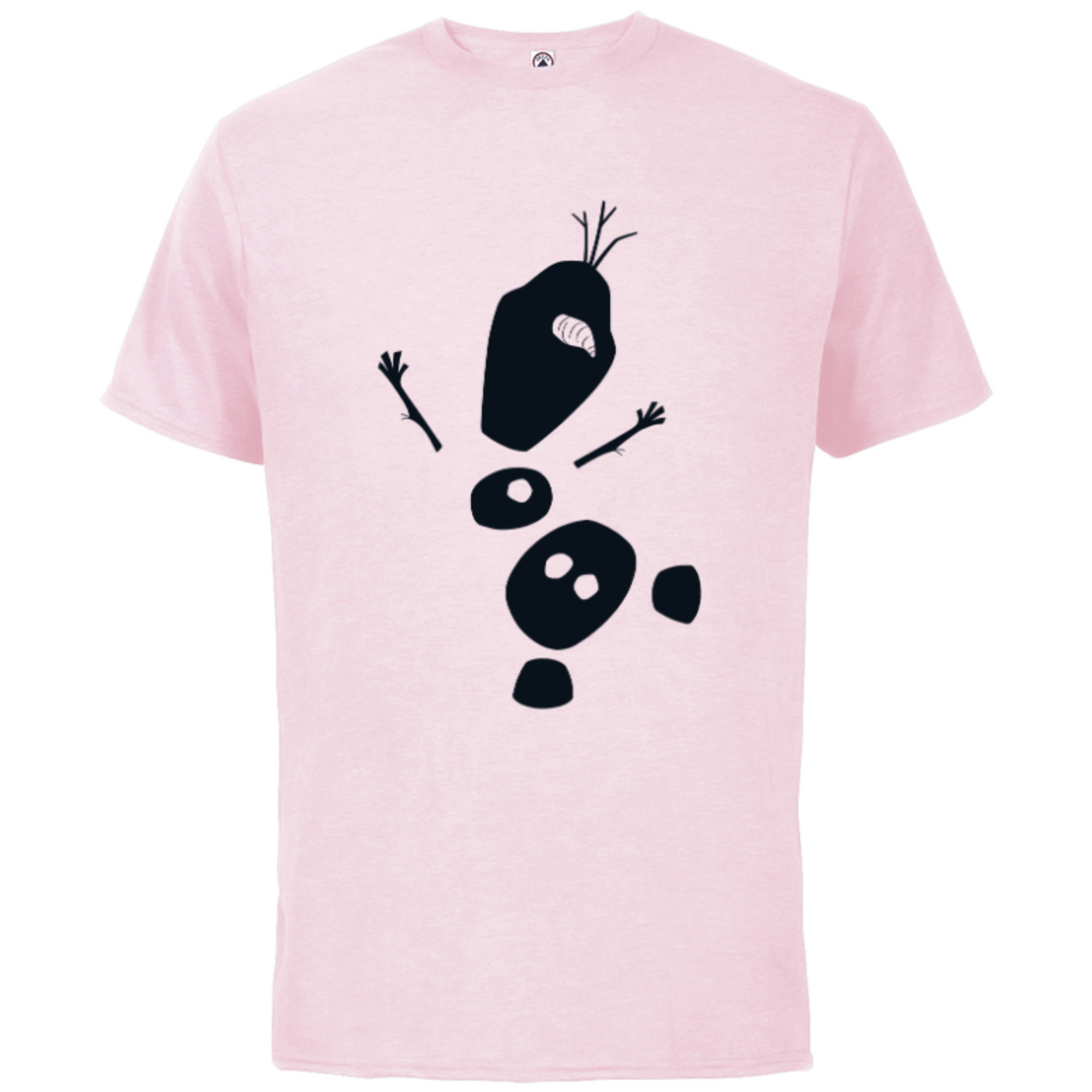 Disney Frozen 2 Olaf Falling Silhouette - Short Sleeve Cotton T-Shirt ...