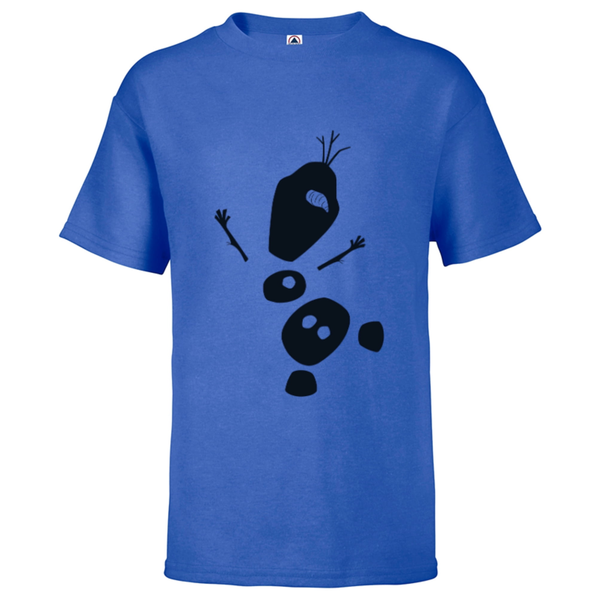 Disney Frozen 2 Olaf Falling Silhouette - Short Sleeve T-Shirt for Kids ...