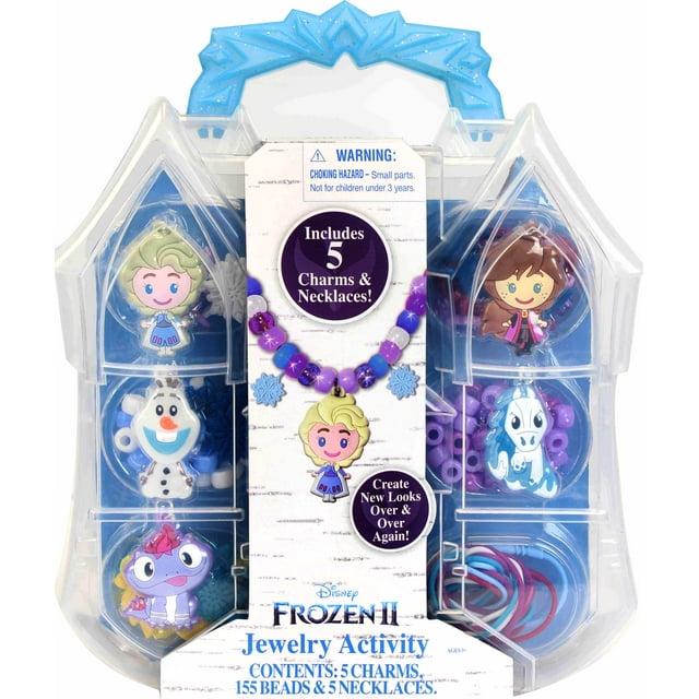 Disney Frozen 2 Plastic Jewelry Activity Set - multi character ...