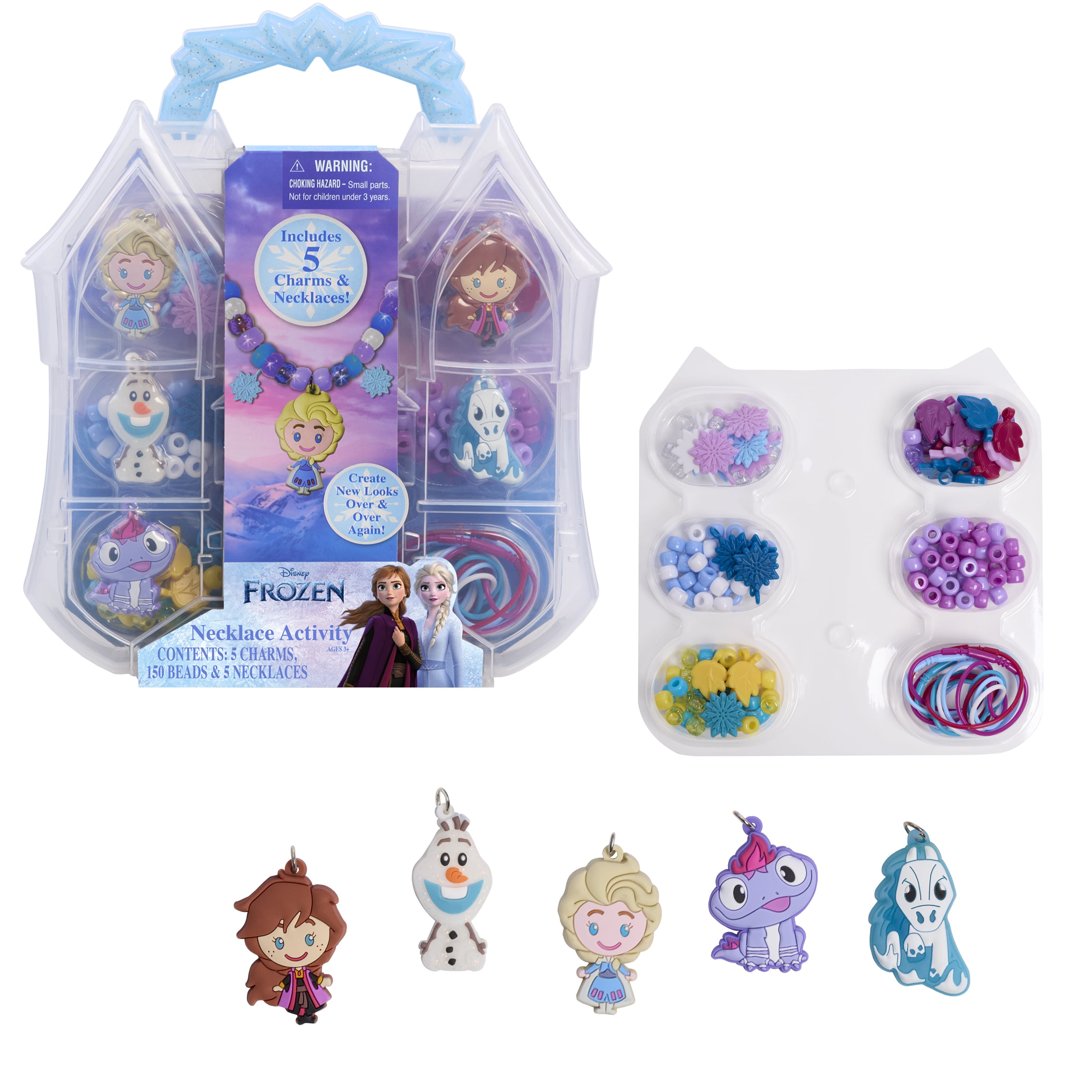 Disney Frozen 2 Plastic Jewelry Activity Set - multi character ...