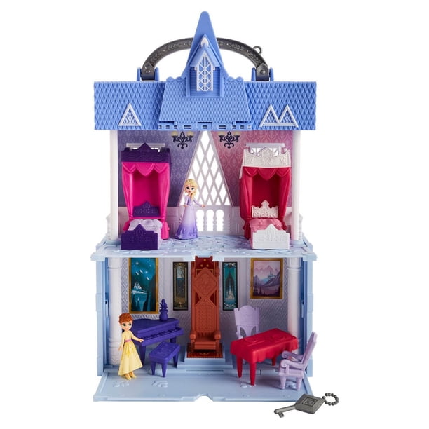 Disney Frozen 2 Portable Pop-up Arendelle Castle Playset, Includes Elsa ...
