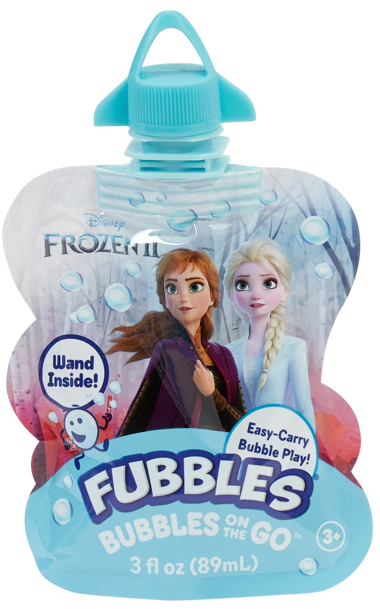 Disney Frozen 2 Princesses Fubbles Bubbles On The Go - Walmart.com