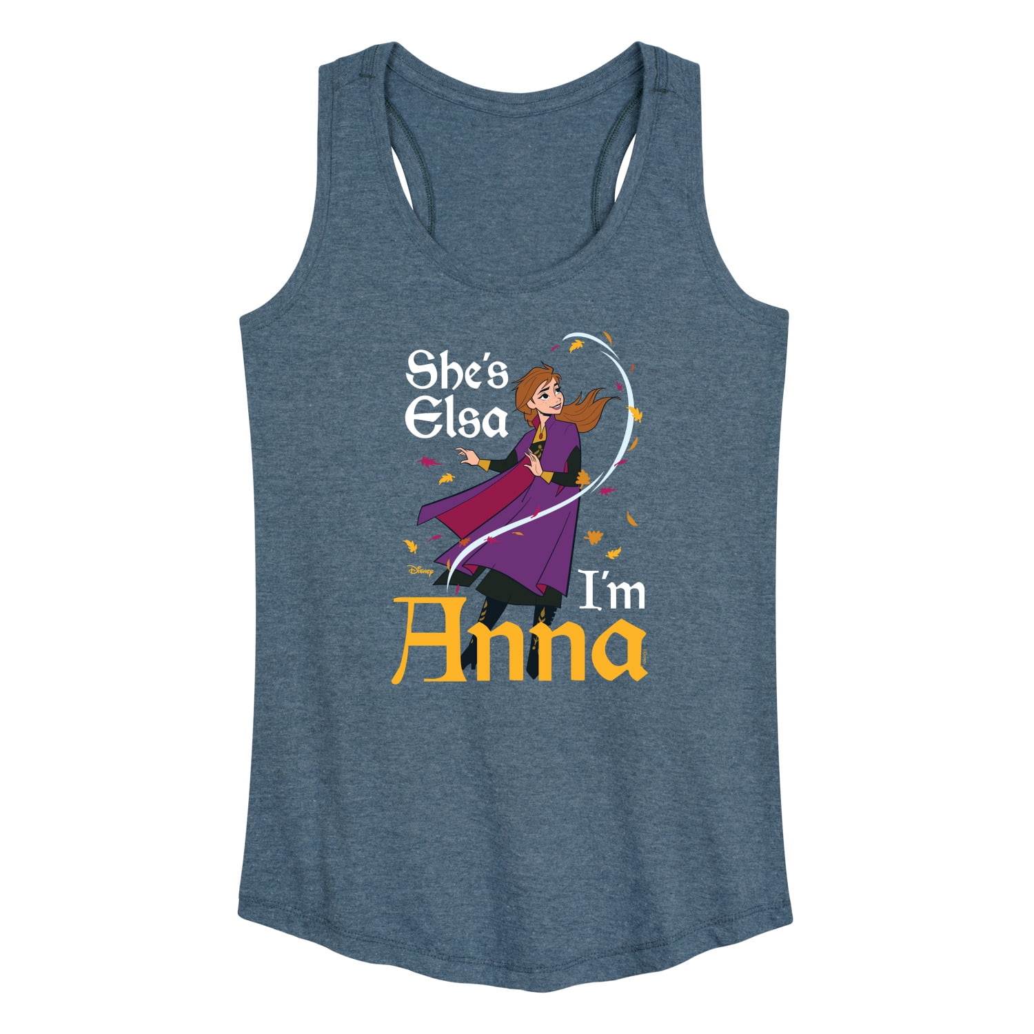 Disney Frozen 2 - She's Elsa, I'm Anna - Women's Racerback Tank Top ...