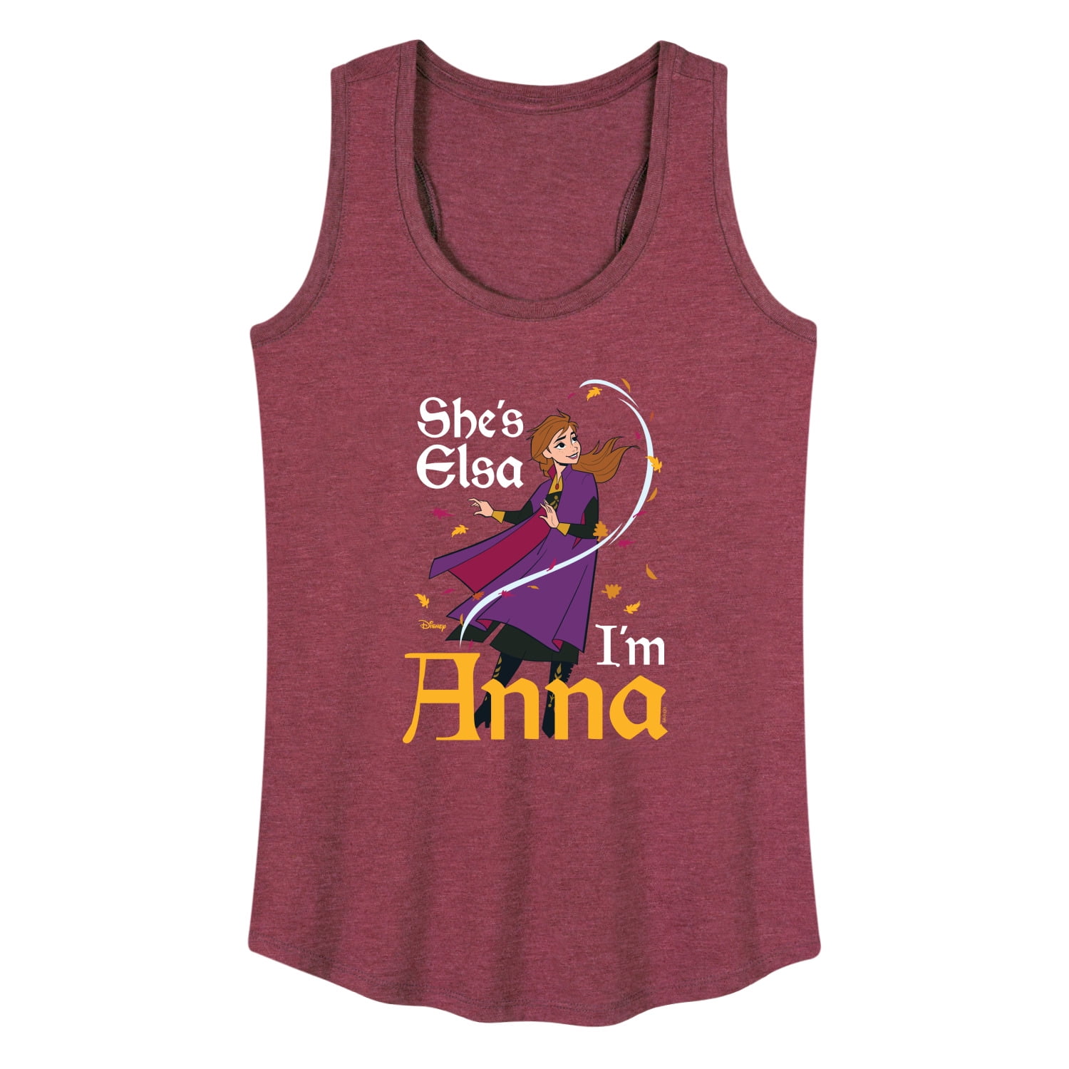 Disney Frozen 2 - She's Elsa, I'm Anna - Women's Racerback Tank Top ...