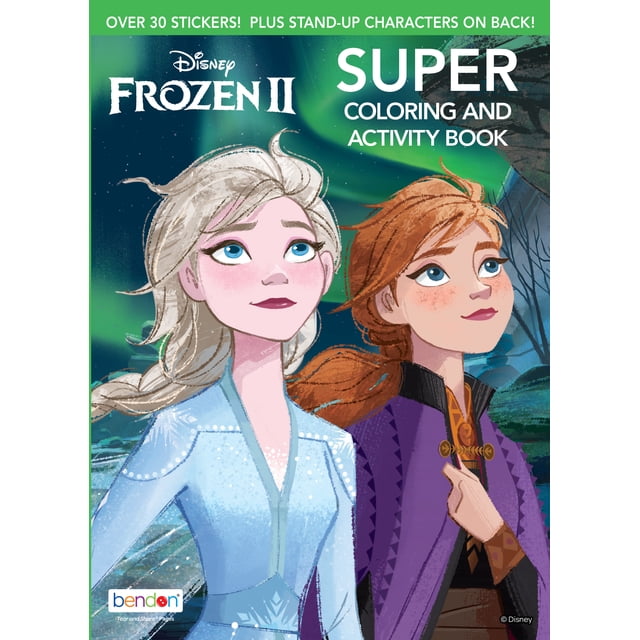 Disney Frozen 2 Super Coloring Book, 160 Pages - Walmart Business Supplies