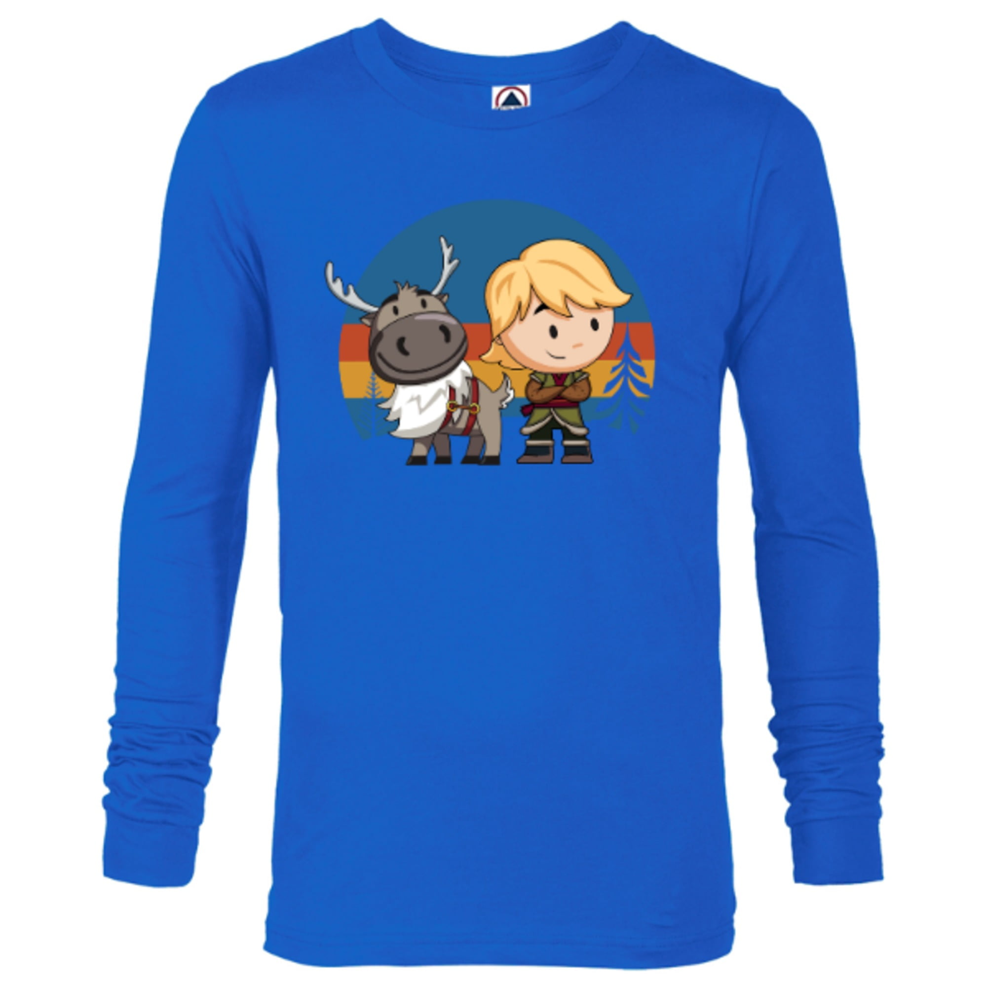 Disney Frozen 2 Sven and Kristoff Chibi T-Shirt - Long Sleeve T-Shirt ...