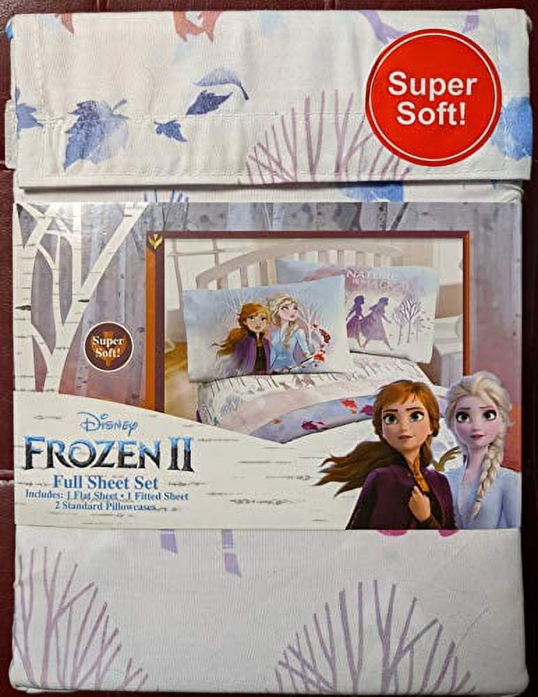 Disney Frozen 2 True to Myself Super Soft Sheet Set (Full) - Walmart.com
