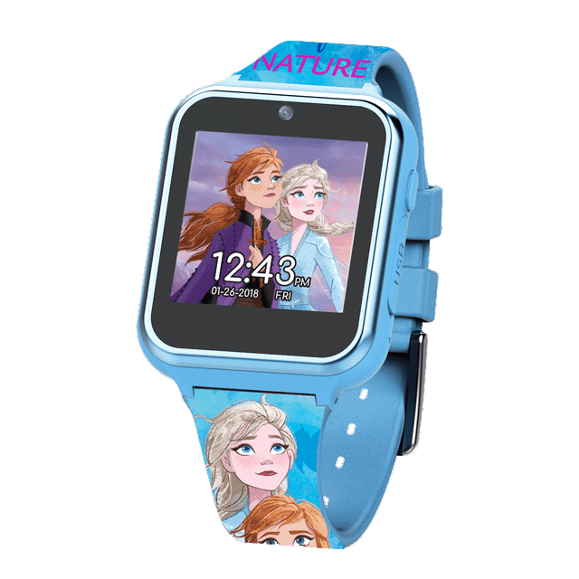 Disney Frozen 2 iTime Unisex Child Interactive Smartwatch 40mm in Blue ...