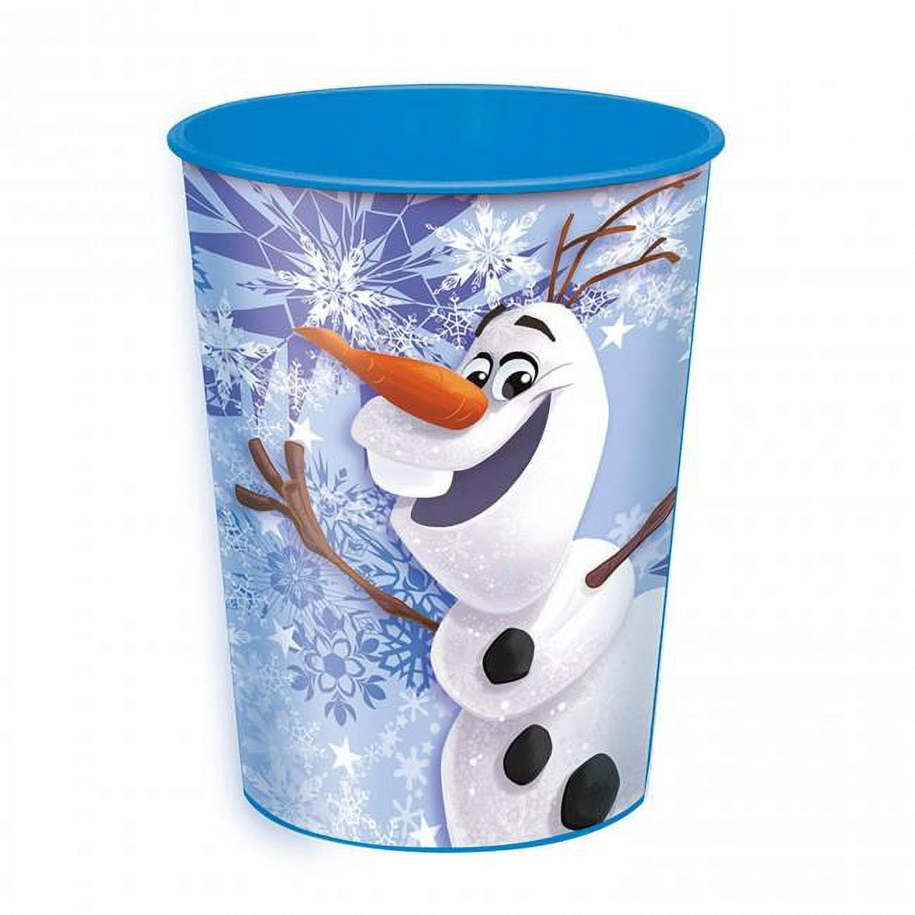 Disney Frozen 30338045 Olaf Plastic Cup - 16 oz. - Walmart.com