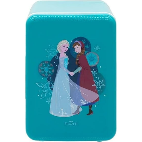 Disney Frozen 4 Liter Mini Fridge Portable Compact Cooler - Walmart.com