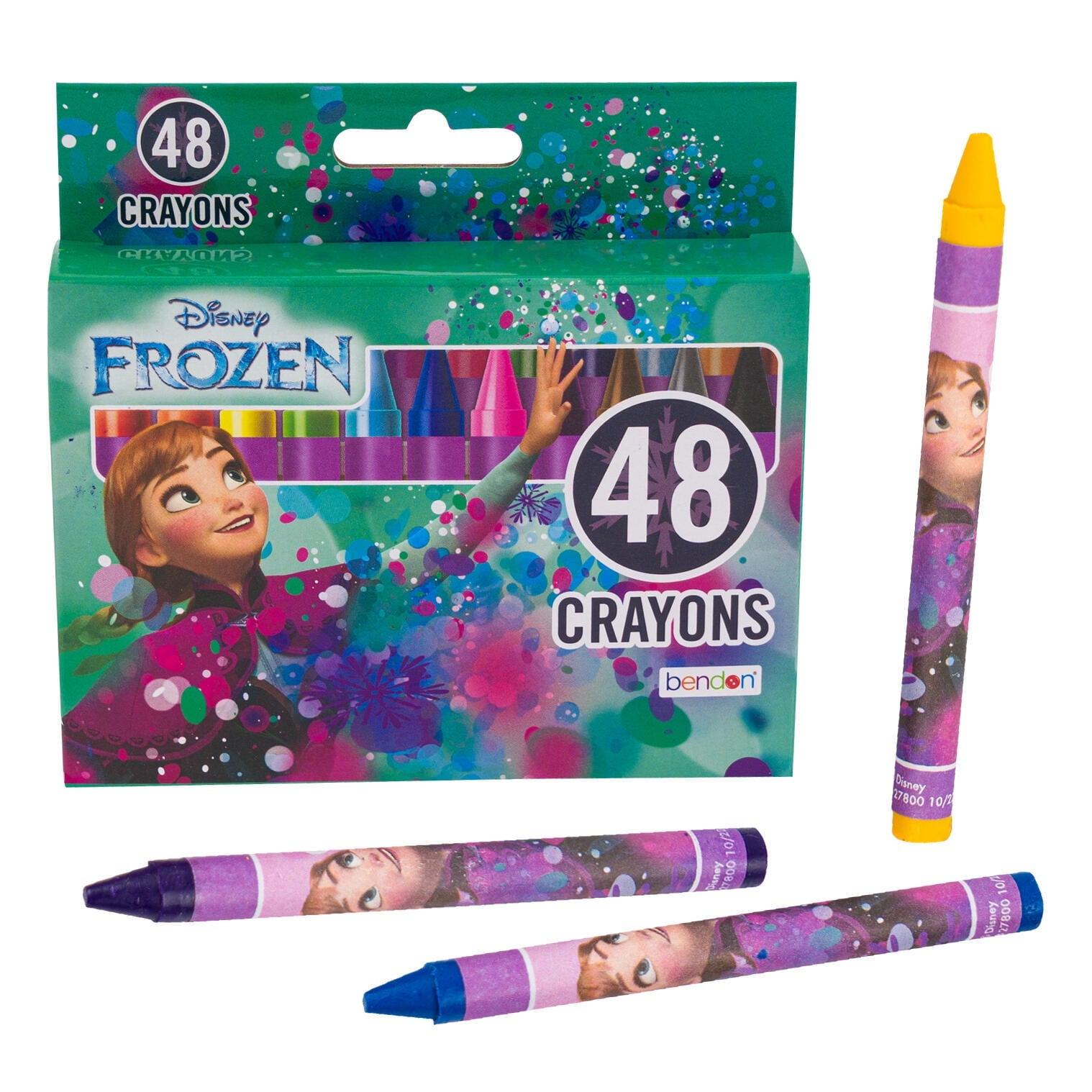 Disney Frozen 48ct Crayons - Walmart Business Supplies