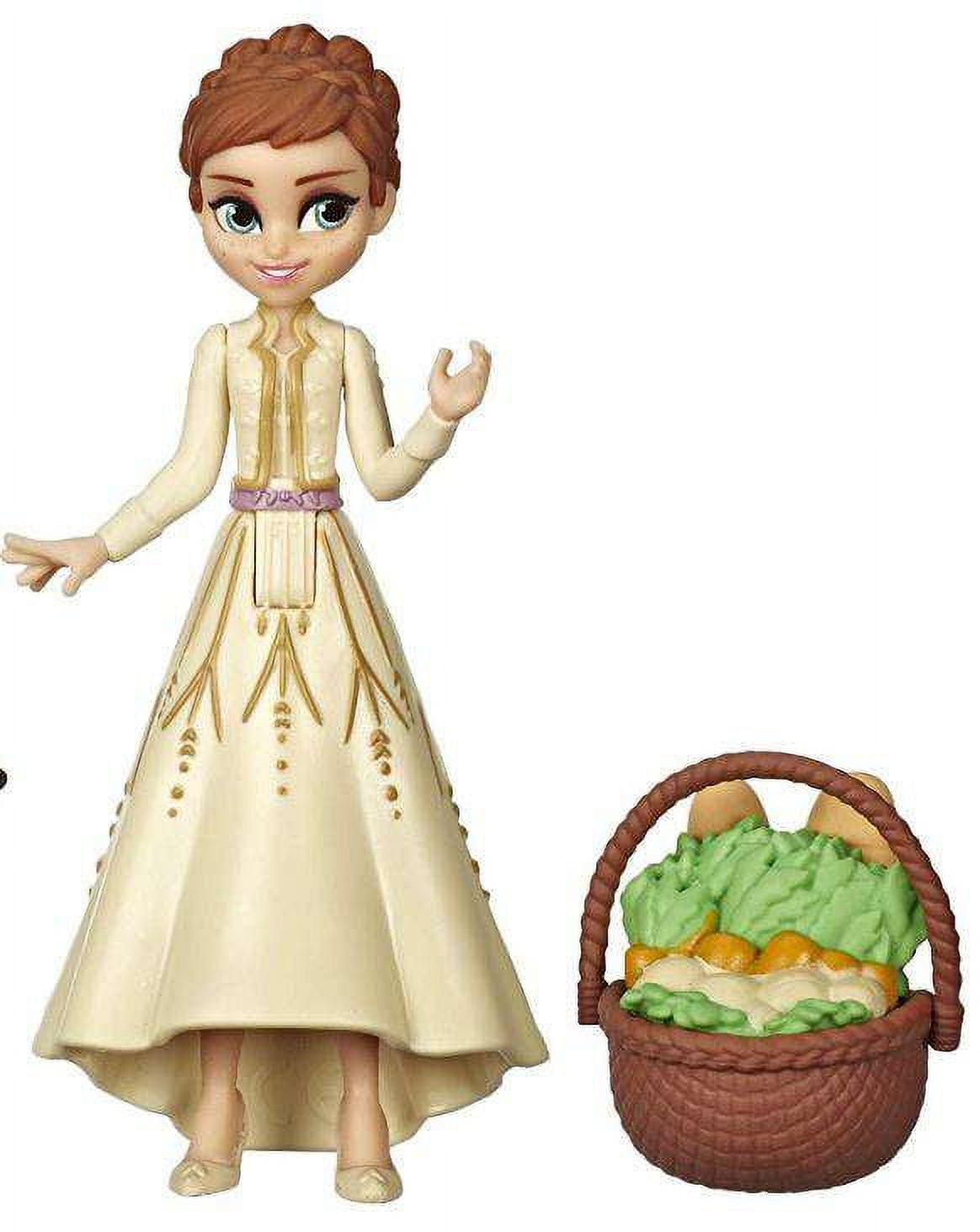 Disney Frozen Adventure Collection Anna Figure (Tan Dress, With Basket ...