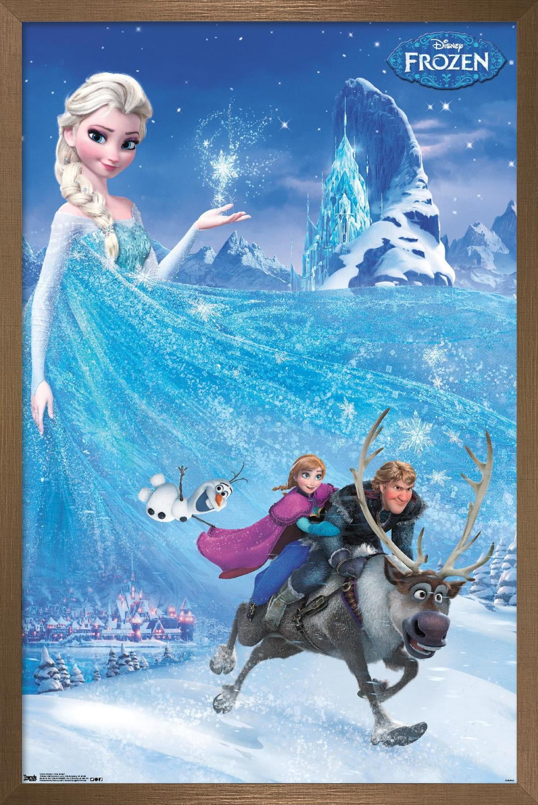 Disney Frozen - Adventure One Sheet Wall Poster, 22.375" x 34", Framed ...
