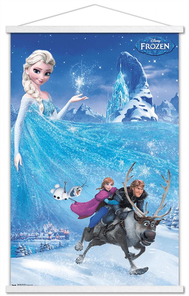 Disney Frozen - Adventure One Sheet Wall Poster with Magnetic Frame, 22 ...