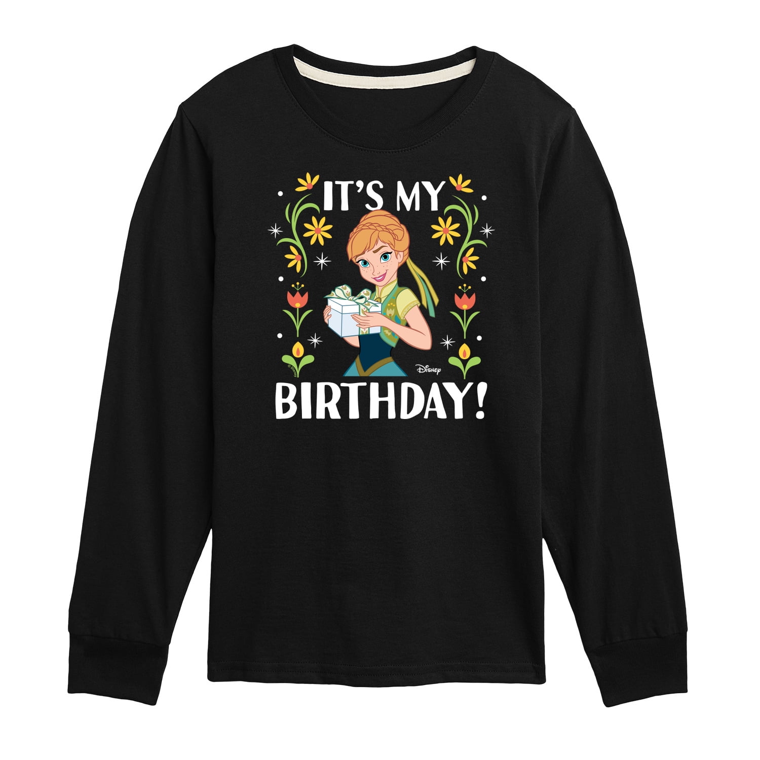 Disney Frozen - Anna It's My Birthday - Toddler & Youth Long Sleeve ...
