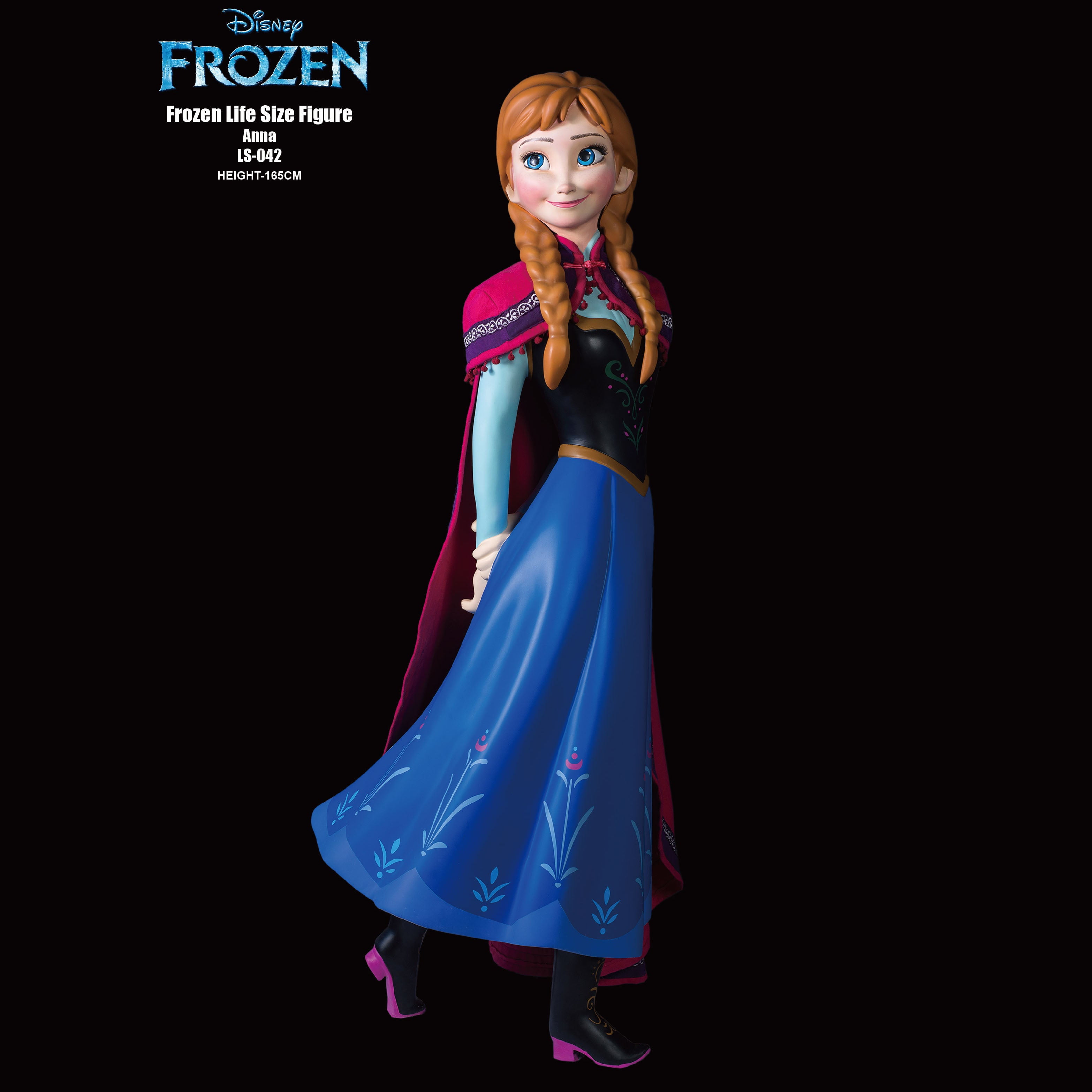 Disney Frozen Anna Life Size Statue - Walmart.com