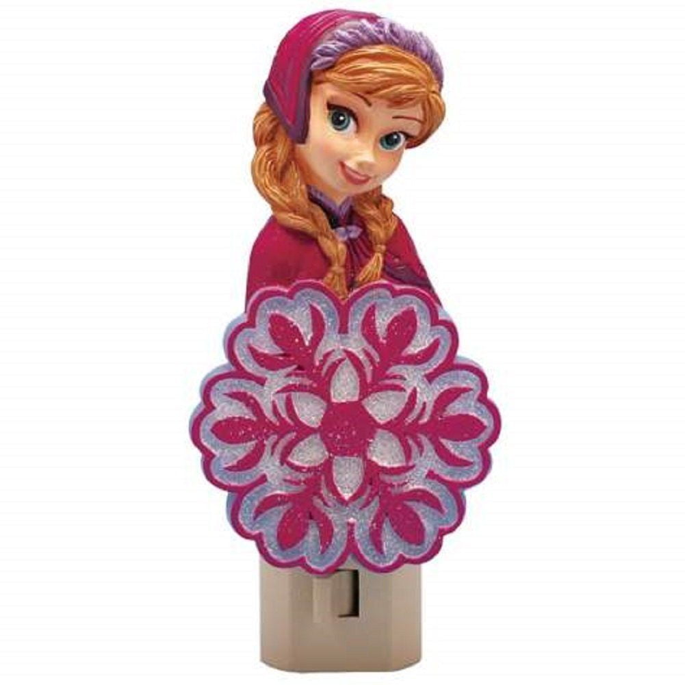 Disney Anna Nightlight Plastic Frozen Elas Olaf - Walmart.com