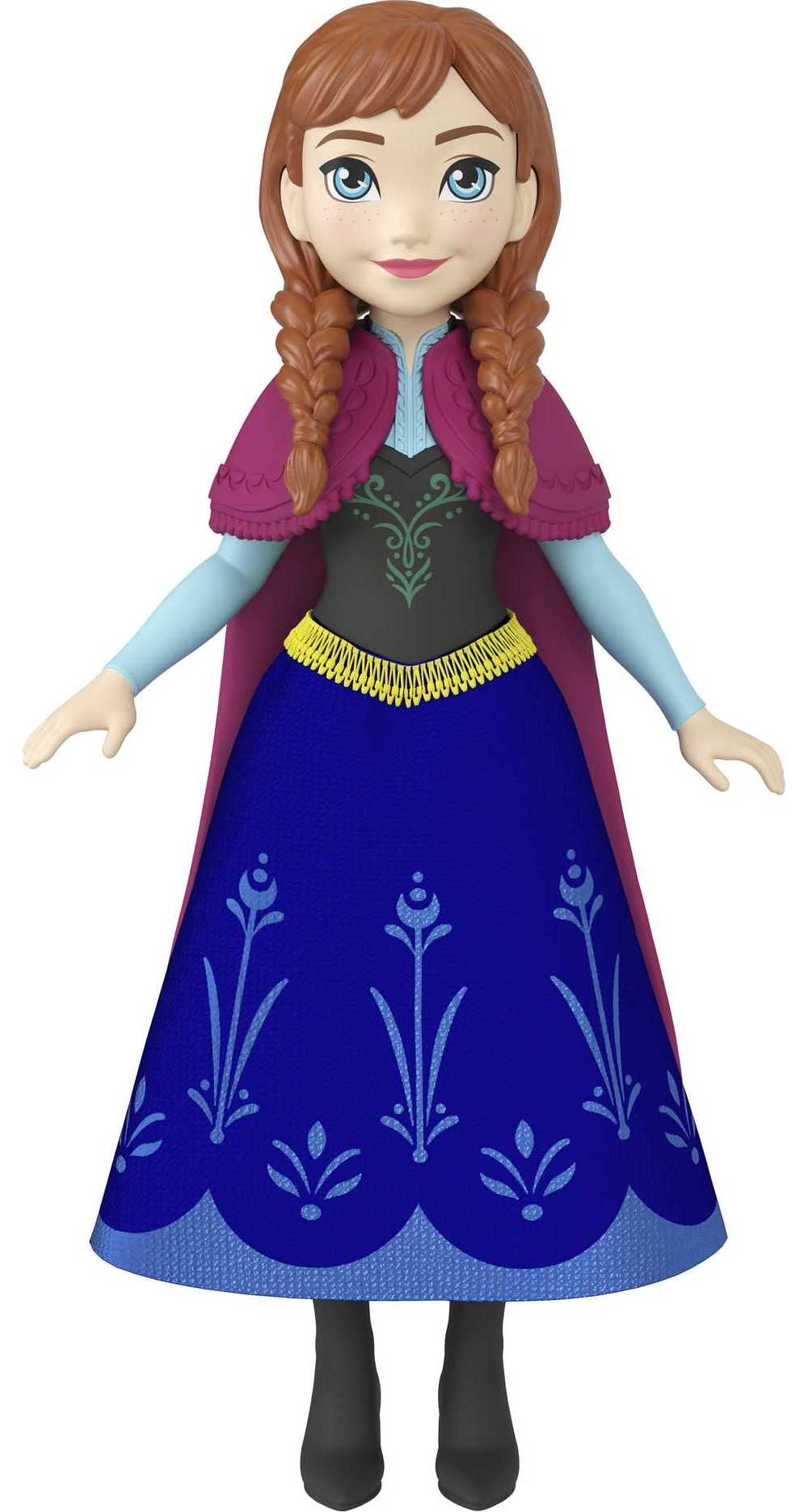 Disney Frozen Anna Small Doll, Collectible Disney Toy Inspired by the ...