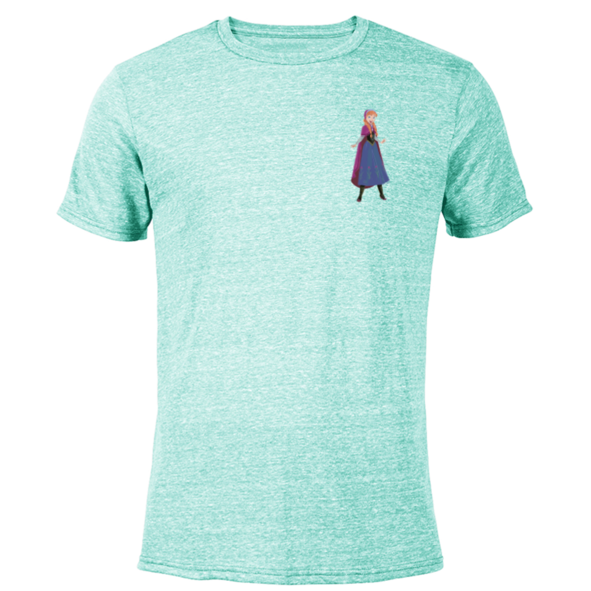 Disney Frozen Anna Small Pose - Short Sleeve Blended T-Shirt for Adults ...