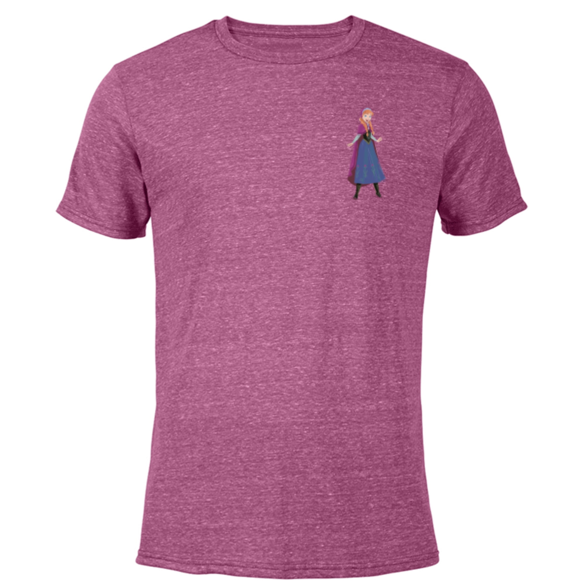 Disney Frozen Anna Small Pose - Short Sleeve Blended T-Shirt for Adults ...