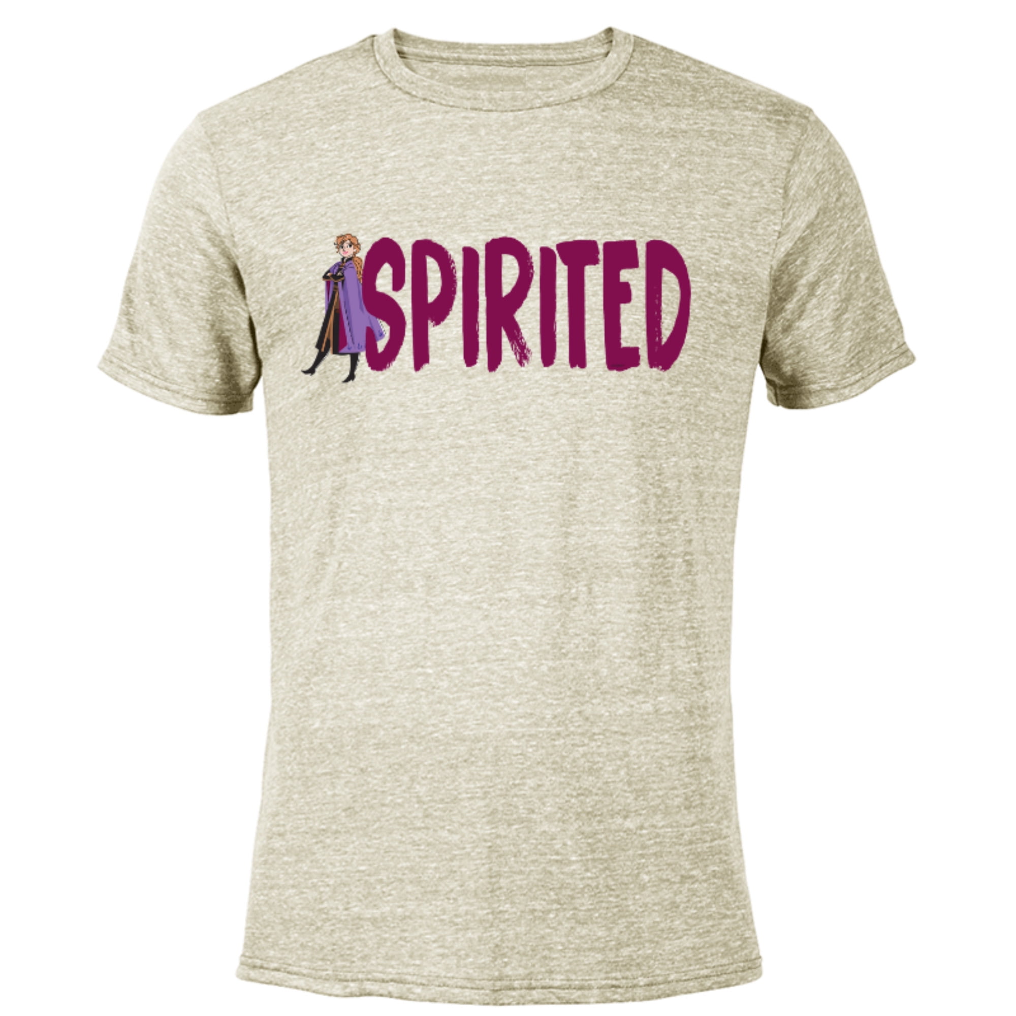 Disney Frozen Anna Spirited - Short Sleeve Blended T-Shirt for Adults ...