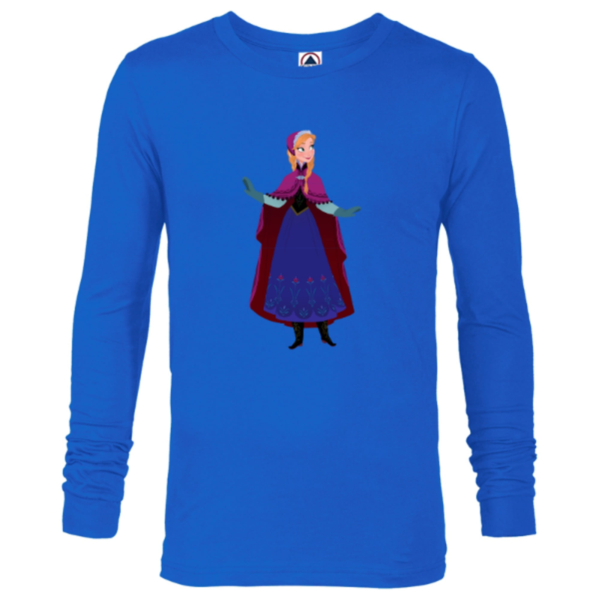 Disney Frozen Anna T-Shirt - Long Sleeve T-Shirt for Men - Customized ...
