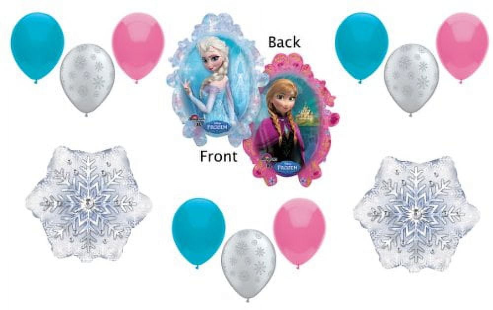 Disney Frozen Balloons - Party Decorating Kit - 12 Balloons Total ...