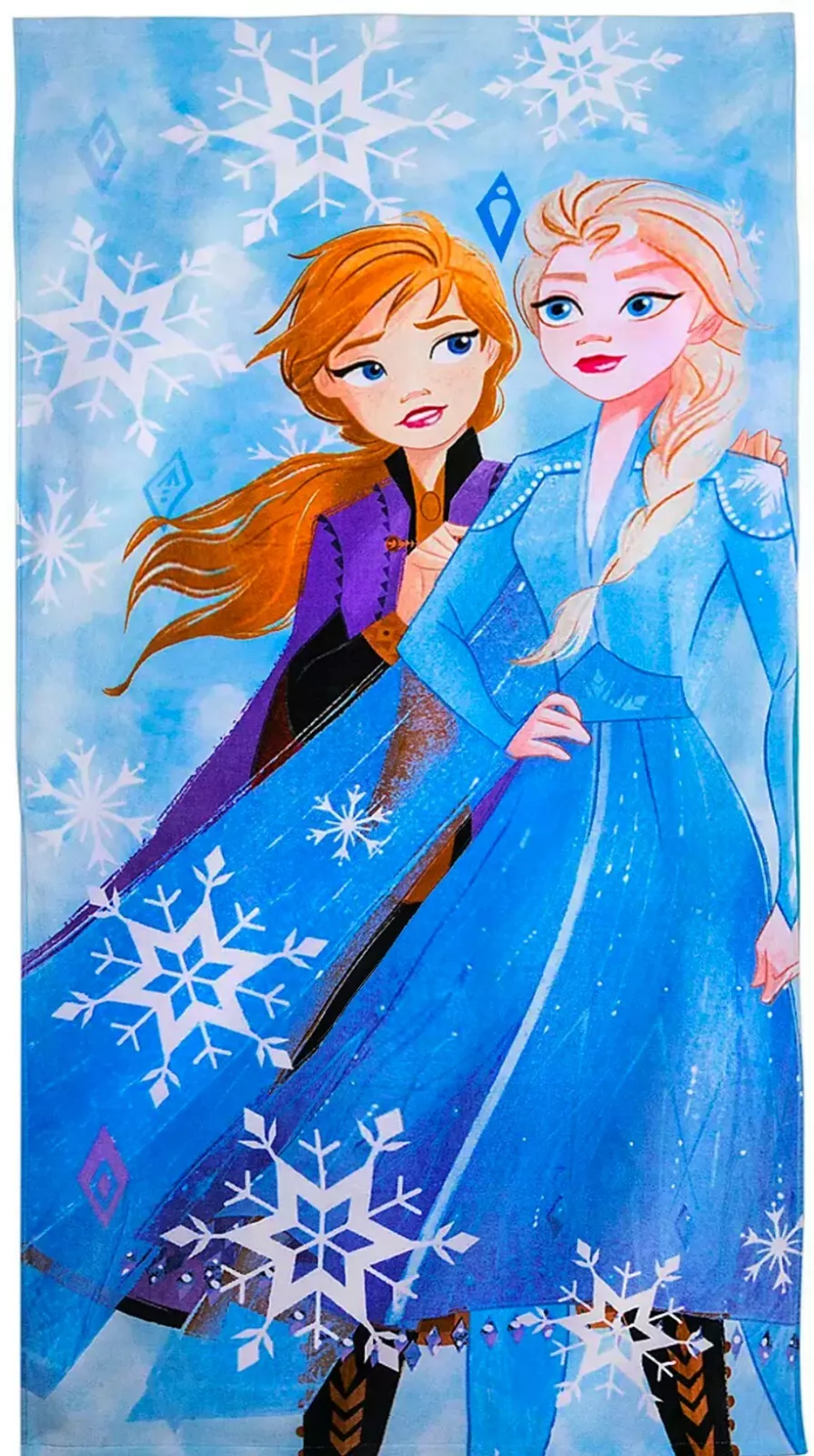 Disney Frozen Beach Towel Bath Printed Towel Elsa Anna - Walmart.com