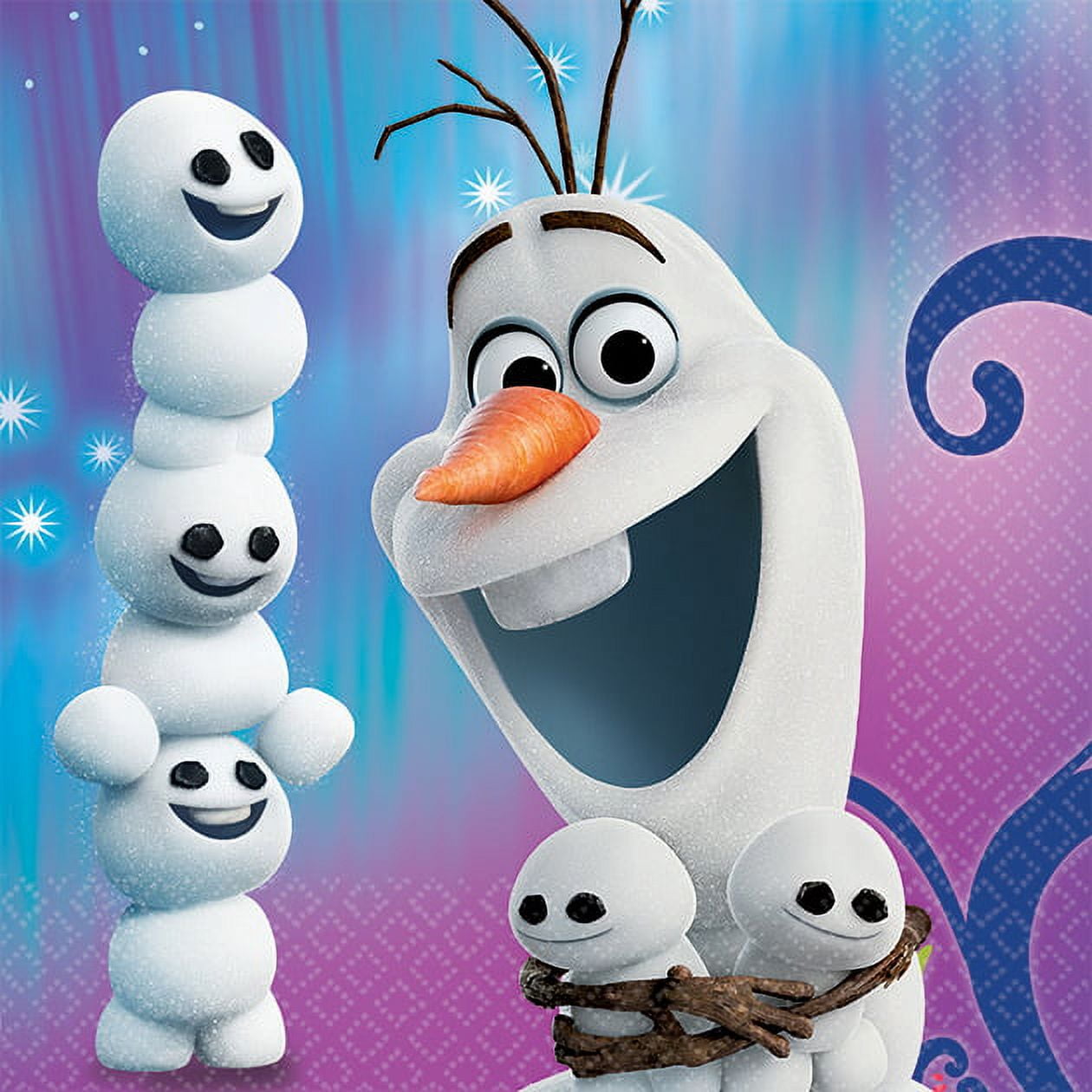 Disney Frozen Beverage Multicolor Napkins (16 Count) - Walmart.com