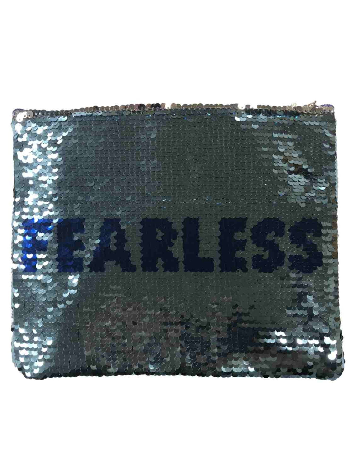 Disney Frozen Blue Flip Sequin Fearless Makeup Bag Elsa Purse Handbag ...