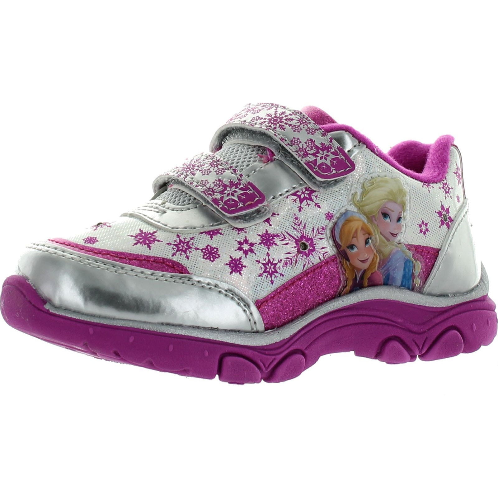 Disney Frozen CH70501B Girls Fashion Elsa and Anna Sneakers - Walmart.com