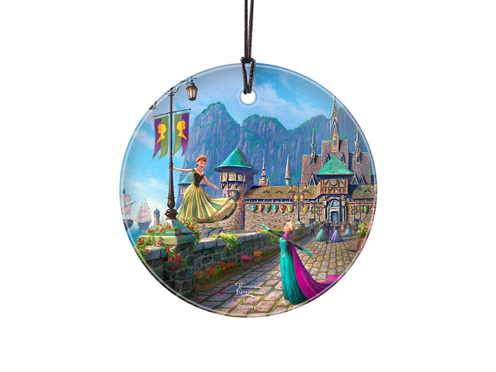 Disney (Frozen Celebration in Arendelle) StarFire Prints™ Hanging Glass ...